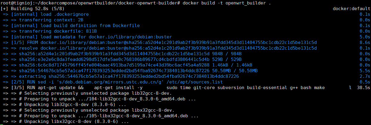 Docker编译openwrt Codee的博客